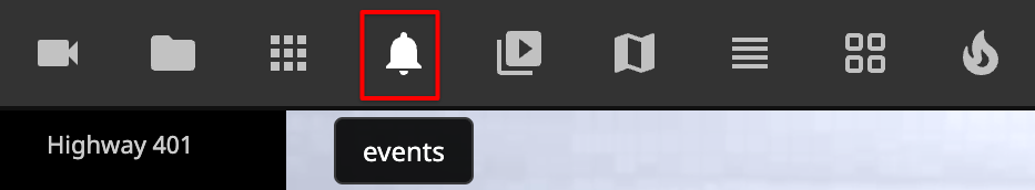 Events Menu – 3dEYE
